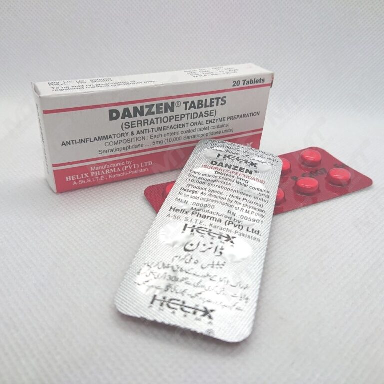 Danzen Tablets (serratiopeptidase) in Pakistan- Memon Traders